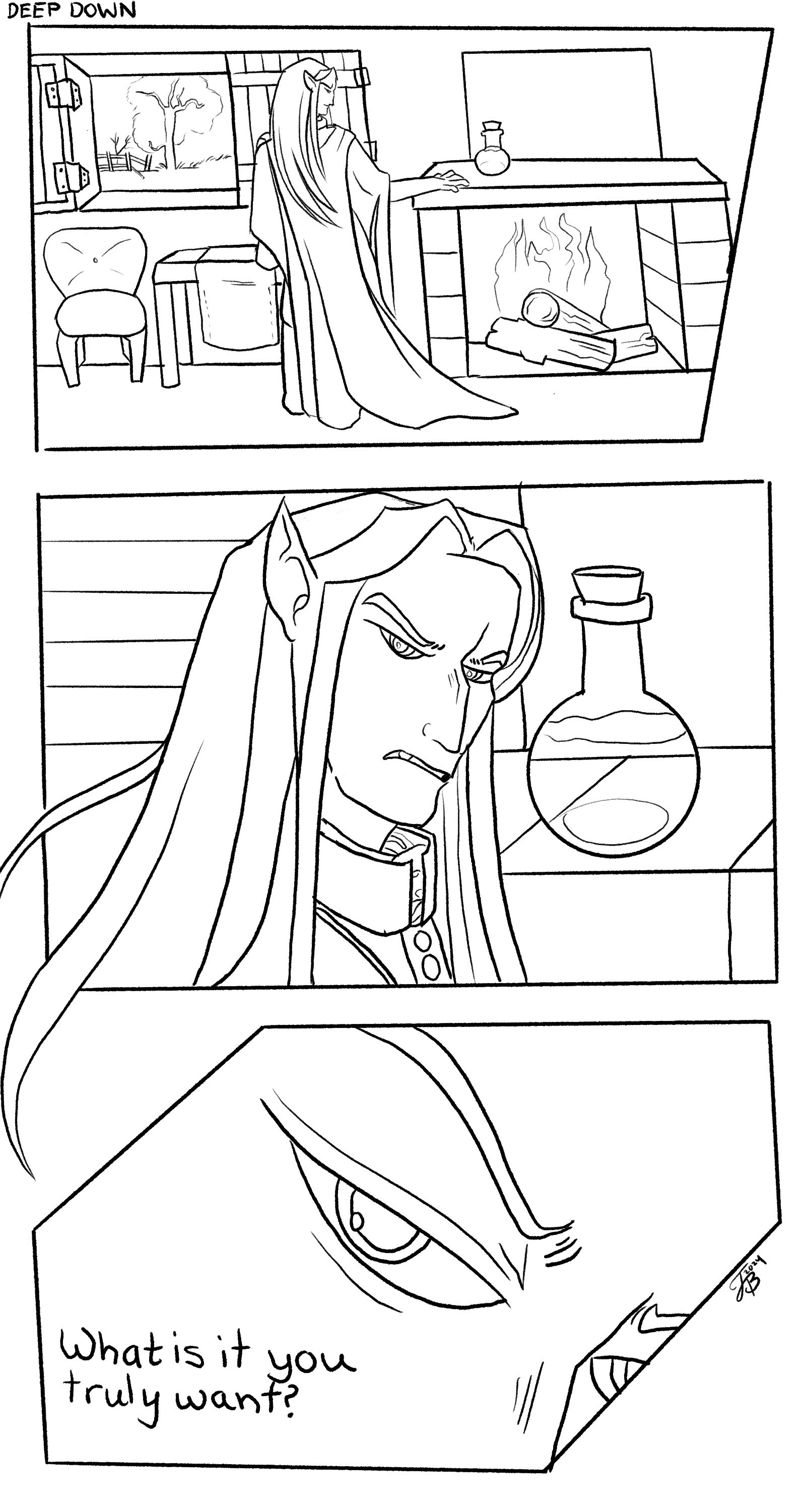 Deep Down - Chapter 1 - corvusdraconis, Dragon_and_the_Rose ...